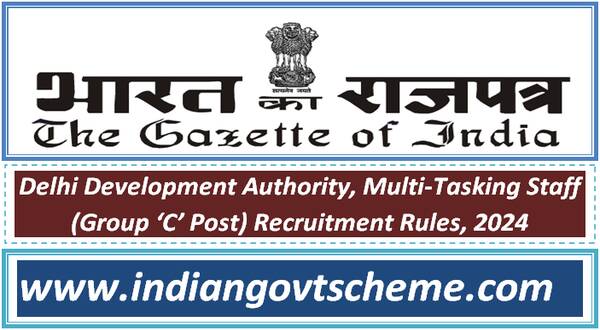 Delhi Development Authority, Multi-Tasking Staff (Group ‘C’ Post ...